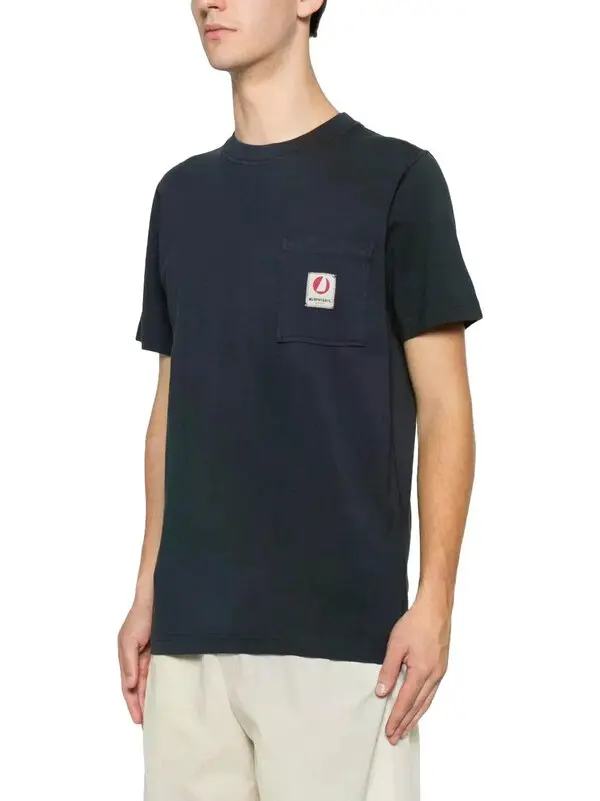 MURPHY&NYE Logo-patch Pocket T-shirt - Blue