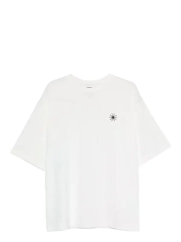 HTC LOS ANGELES Studded-embellishment T-shirt - White