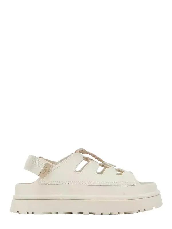UGG Cut-out Drawstring Sandals - Neutrals