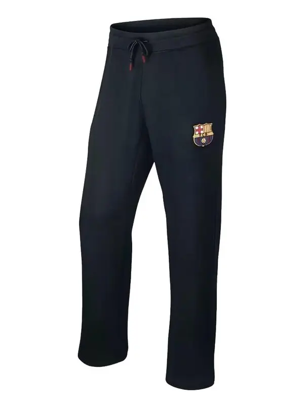 Nike Logo-patch Drawstring Track Pants - Black