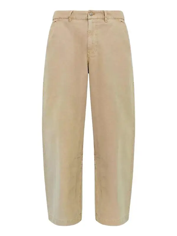 ALLSAINTS Multiple Pockets Wide Leg Jeans - Neutrals