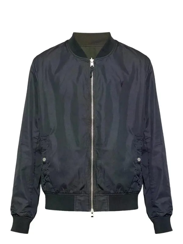 ALLSAINTS Reversible Zip-fastening Bomber Jacket - Black