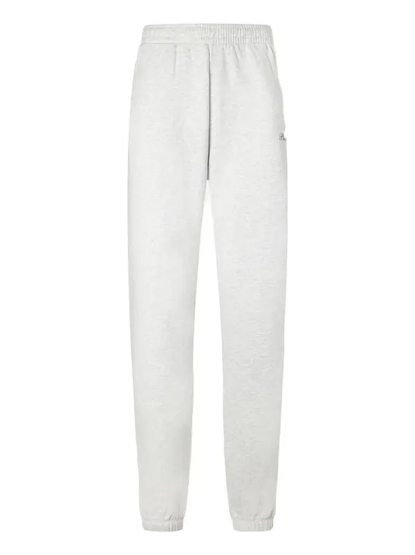 SPORTY & RICH Beverly' Cotton-jersey Track Pants - Gray