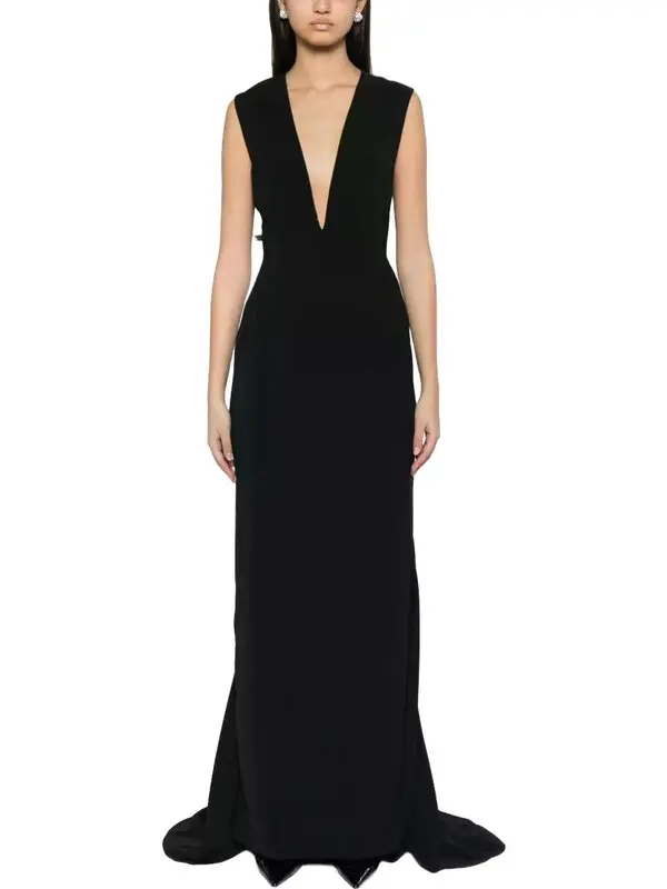 Solace London Althea Maxi Dress - Black