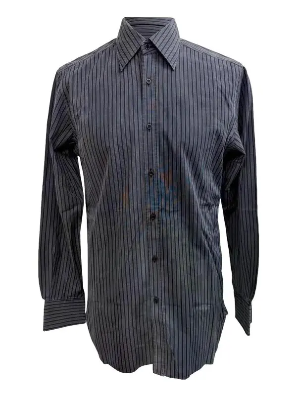 Gucci Striped Button-down Shirt - Grey