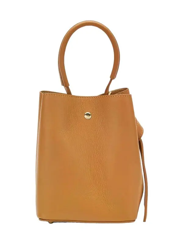 FRAU Knotted-detail Bucket Bag - Neutrals