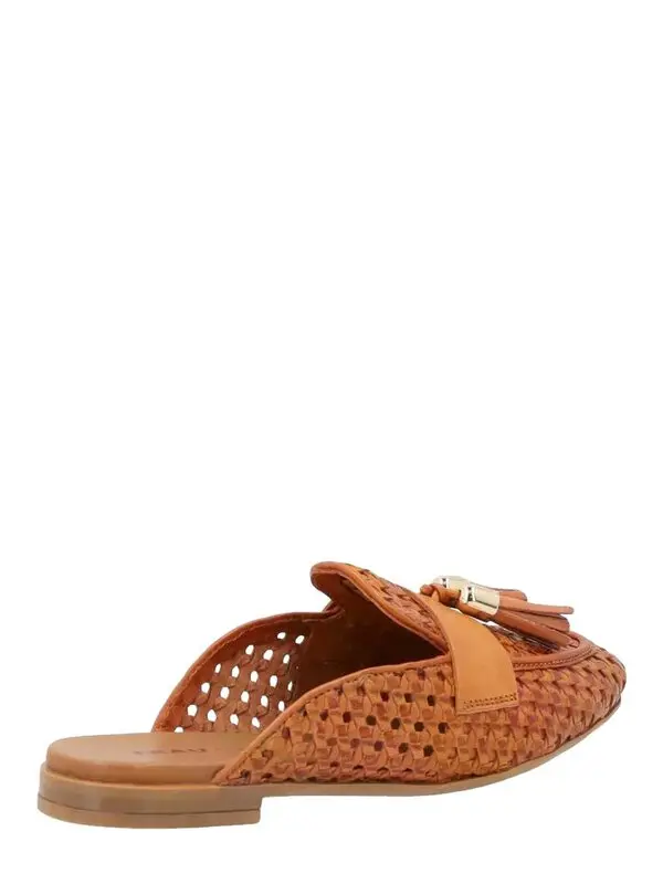 FRAU Tassel-detail Mules - Brown