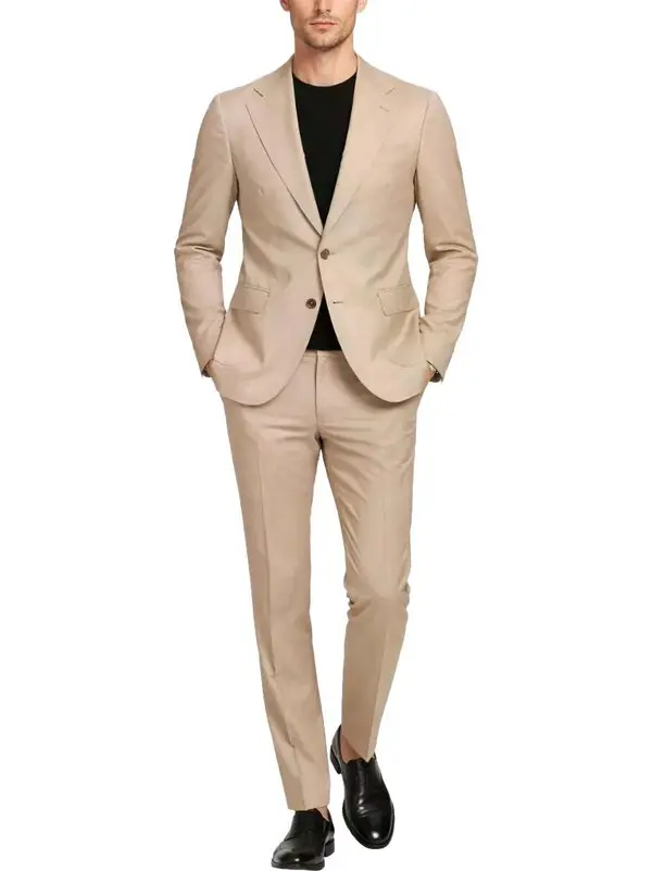 FRANZESE COLLECTION Stefano De Martino Single-breasted Suit - Neutrals