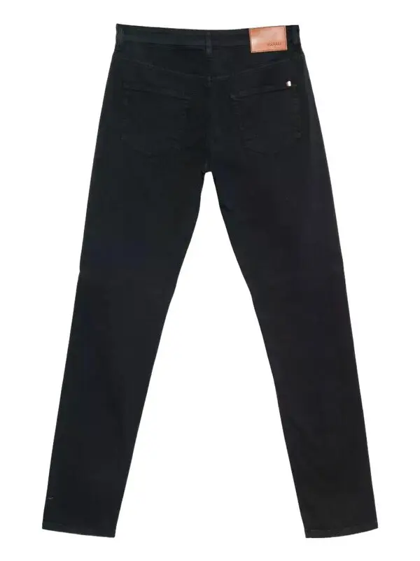 Canali Logo-patch Jeans - Blue
