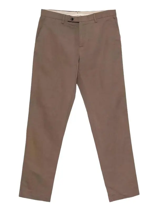 Sunspel Straight-leg Trousers - Brown