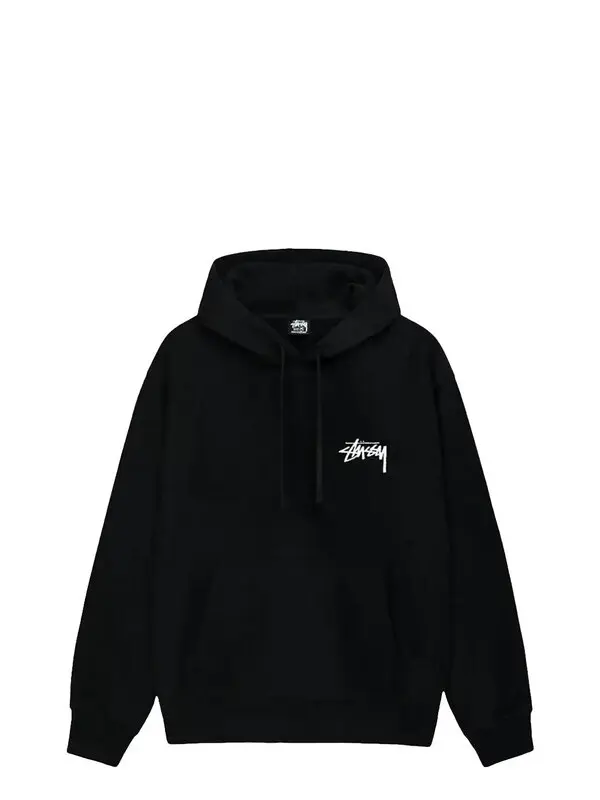 StÜssy Cherries Drawstring Hoodie - Black