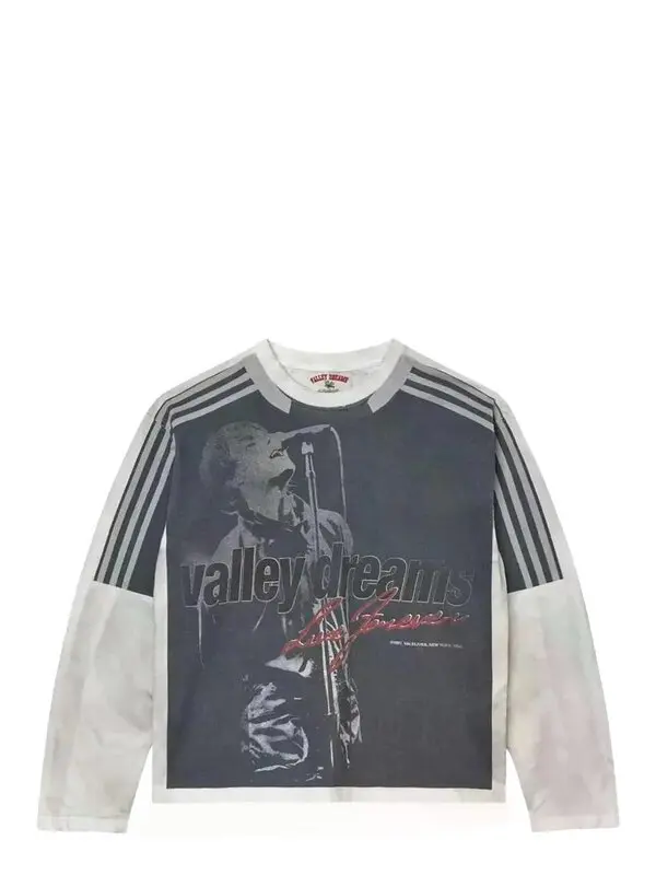 VALE FOREVER Forever Encore Graphic-print Long-sleeve T-shirt - Black