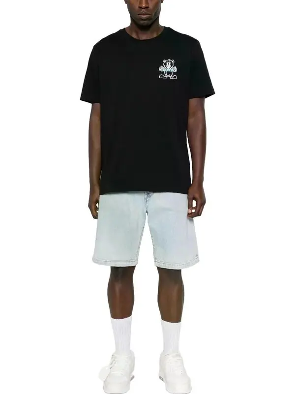 Iceberg Logo-print Cotton T-shirt - Black