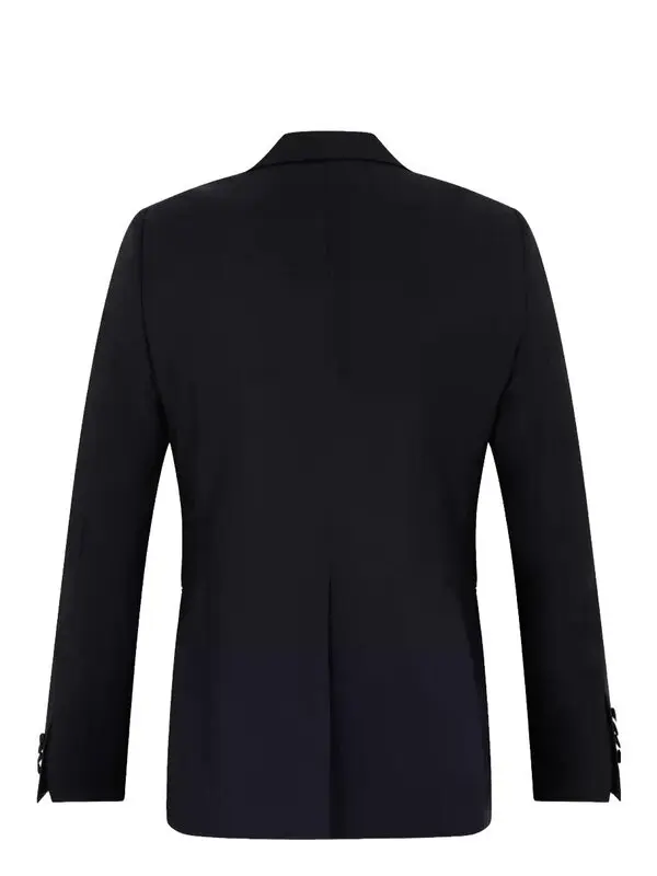 Tagliatore Peak-lapel Single-breasted Suit - Blue