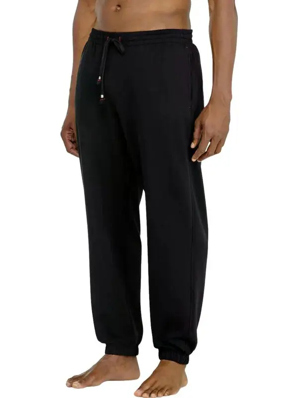DIESEL® Elastic Waitband Track Pants - Black