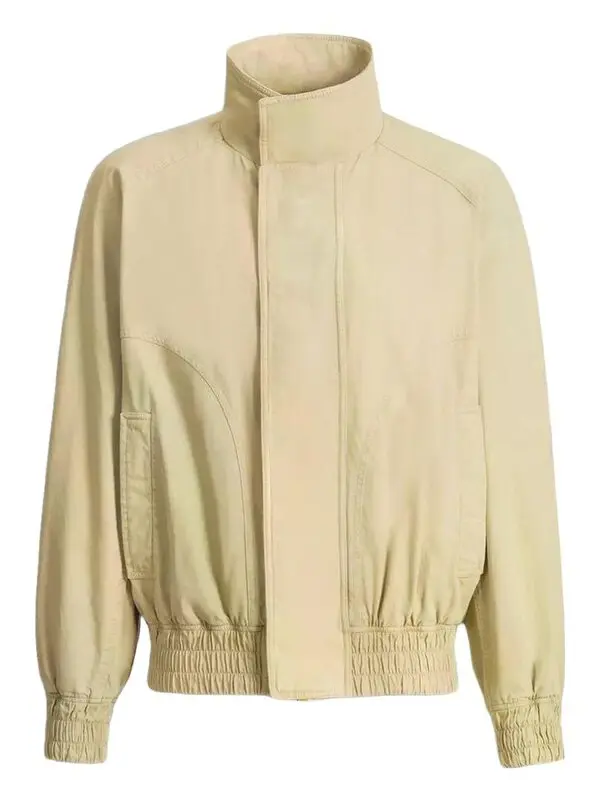 Balmain Cotton Vintage Bomber Jacket - Neutrals
