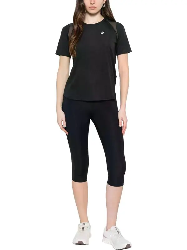 Asics Mesh Panel T-shirt - Black