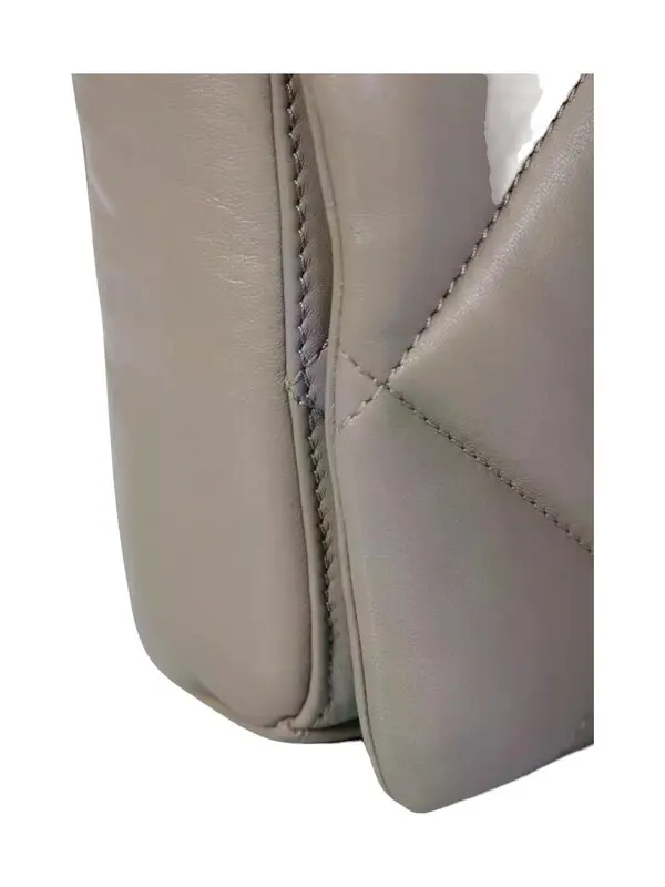 STAND STUDIO Brynn Quilted Shoulder Bag - Grey