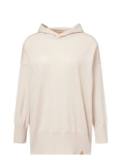 NOW YOU LIVE Merino Wool Hoodie - Shell