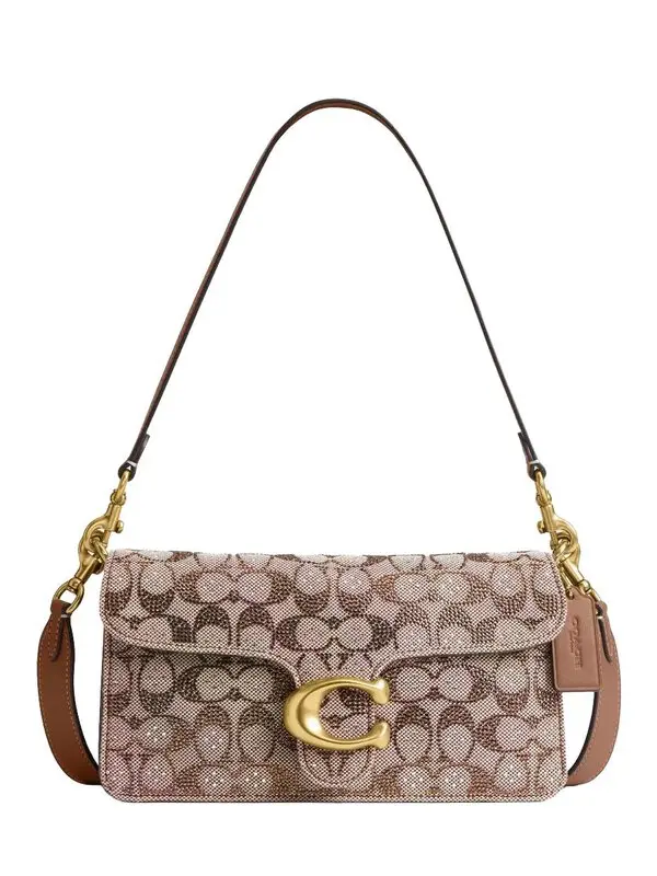 COACH Tabby 26 Logo-pattern Shoulder Bag - Neutrals