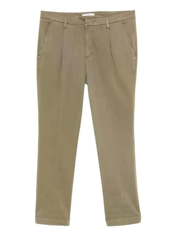 ENTRE AMIS Arno Pocket Pleated Trousers - Neutrals