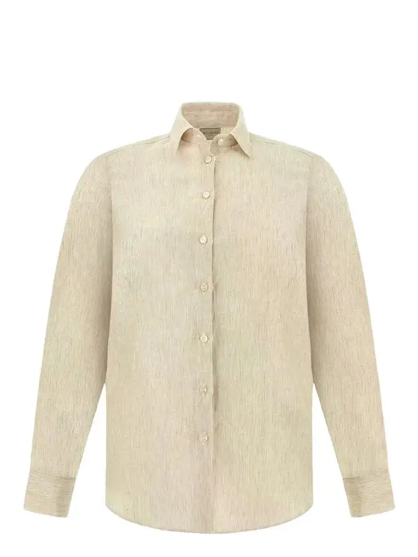 Paul & Shark Linen Shirt - Neutrals