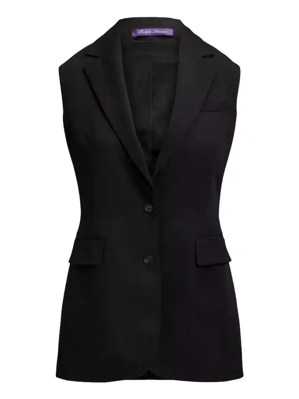Ralph Lauren Randy Single-breasted Gilet - Black