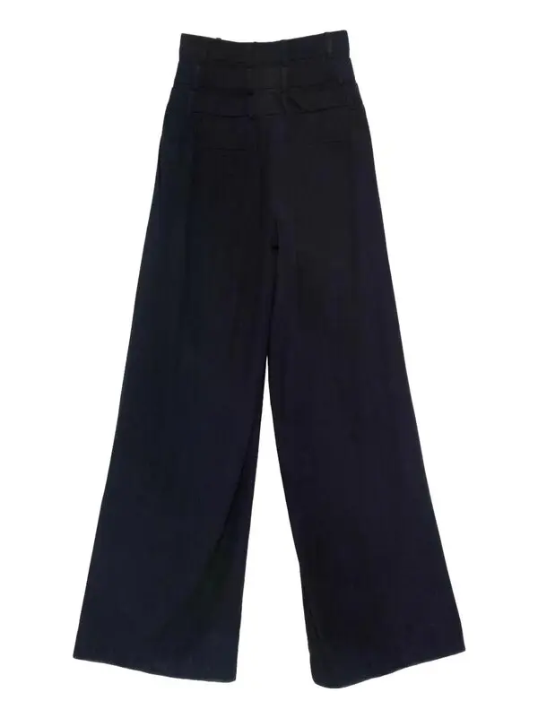 Viktor & Rolf Layered Trousers - Blue