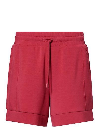 Varley Atrium High-rise Woven Shorts - Rich Raspberry