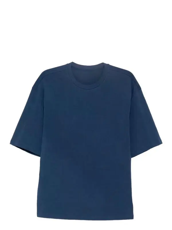 CROQUIS Slogan Short-sleeve T-shirt - Blue