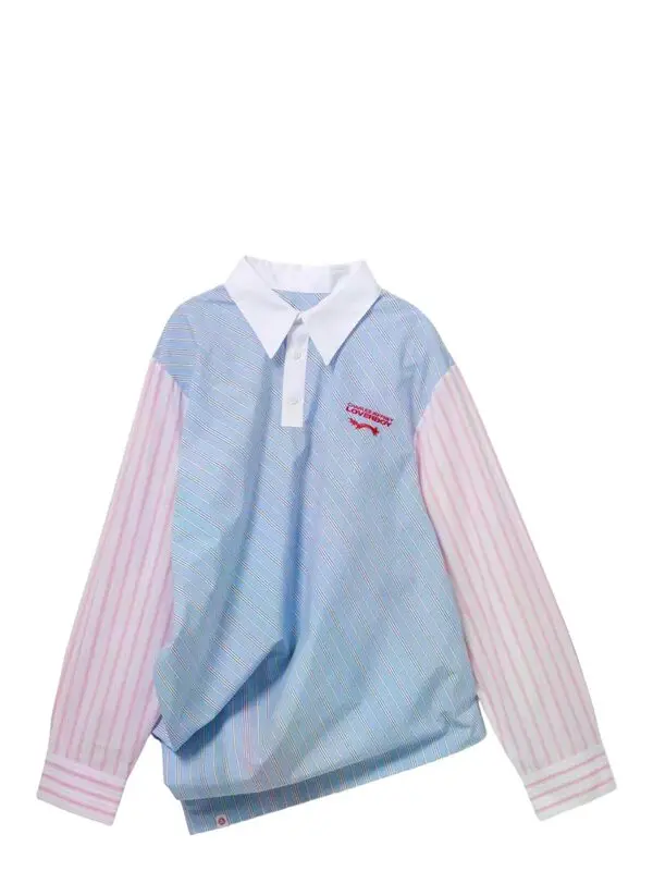 CHARLES JEFFREY Topsy Turvy Shirt - Blue