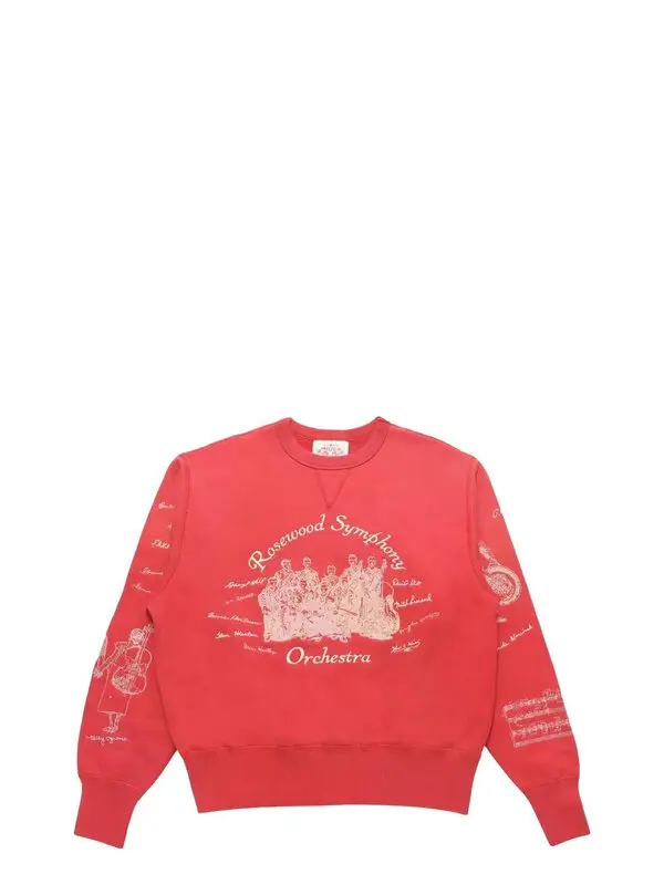 SAMUEL ZELIG Orchestra Sweatshirt - Red