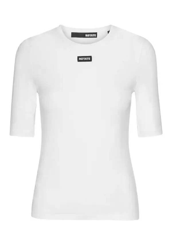 ROTATE BY BIRGER CHRISTENSEN Short Sleeve T-shirt - White