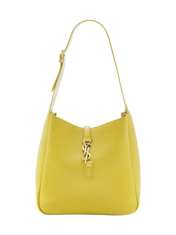 Saint Laurent Le 5 À 7 Small Leather Bag - Green