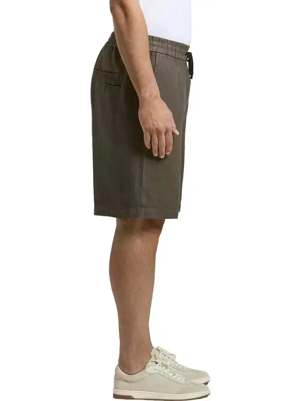 Peserico Drawstring Waist Shorts - Brown
