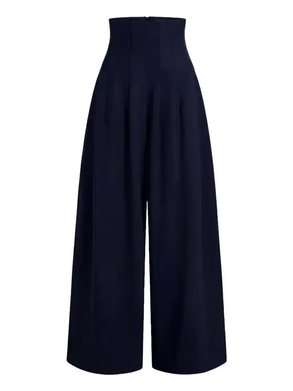 Monse Wool Trousers - Blue