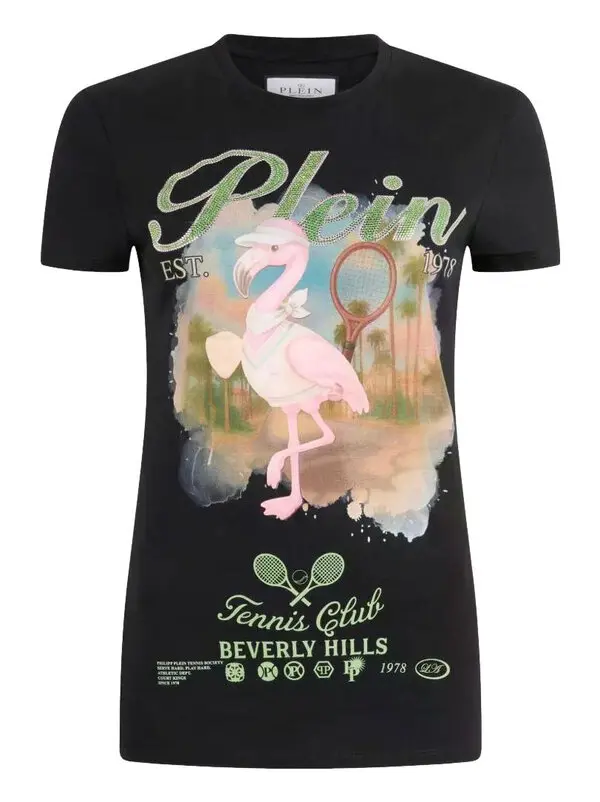 Philipp Plein Graphic T-shirt - Black