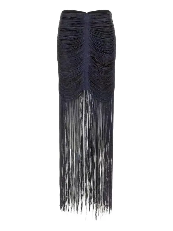 BLESS Ruscello Maxi Skirt - Blue
