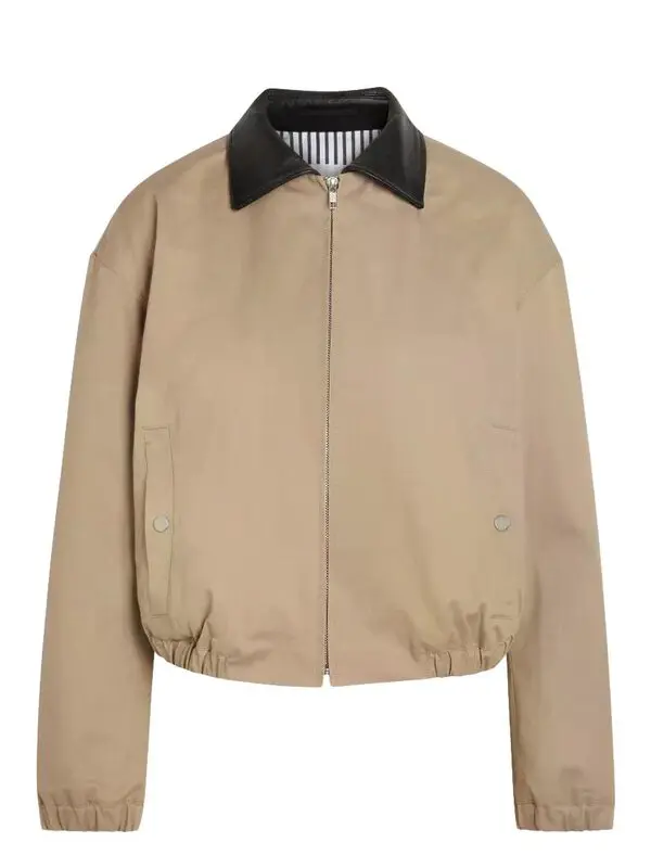 Maria Mcmanus Zip-up Bomber Jacket - Neutrals