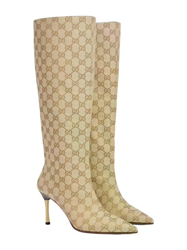Gucci Bombshell Boots - Neutrals