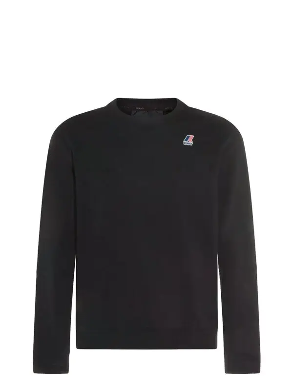 K-WAY Nael Logo-patch Sweater - Blue