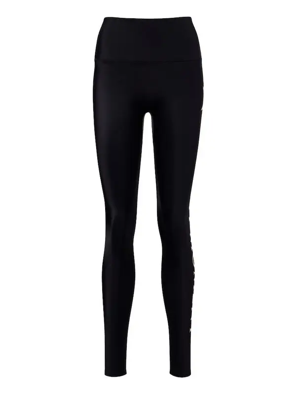 Perfect Moment Logo Technical Leggings - Black