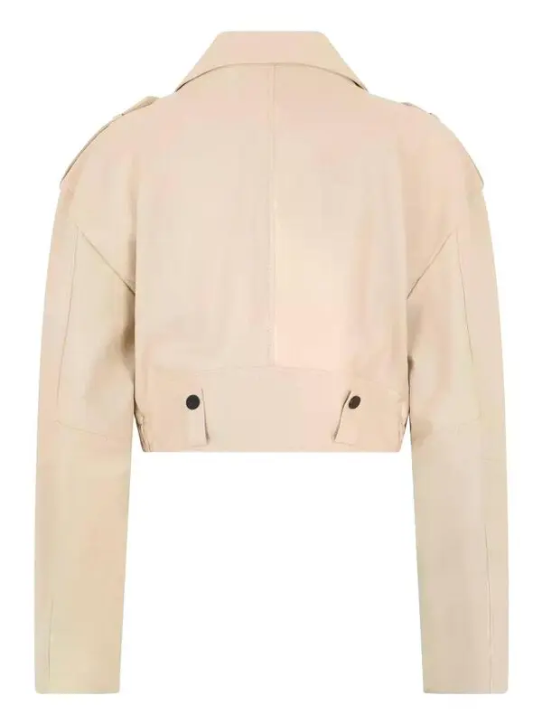 THE MANNEI Cropped Jacket - Neutrals