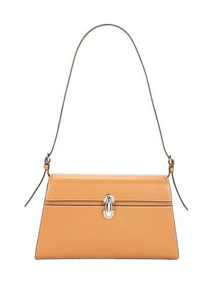 Savette Symmetry Shoulder Bag - Saddle