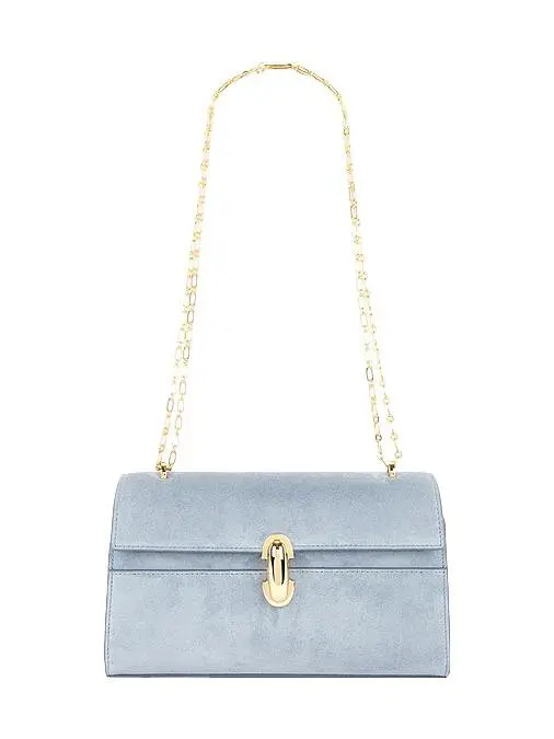Savette Chain Symmetry Pochette Bag - Denim