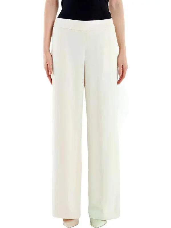 VICOLO Wide-leg Palazzo Pants - Neutrals