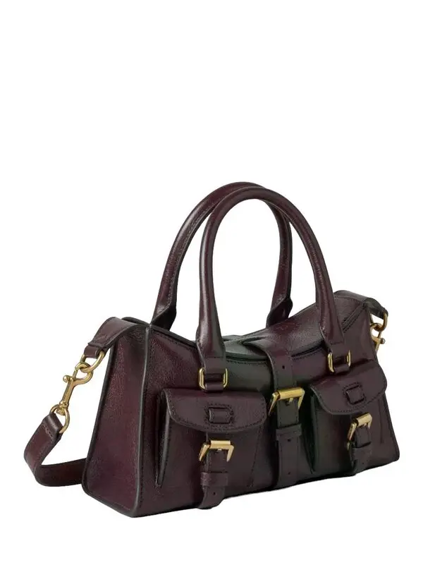 Mulberry Mini Roxanne Tote Bag - Red