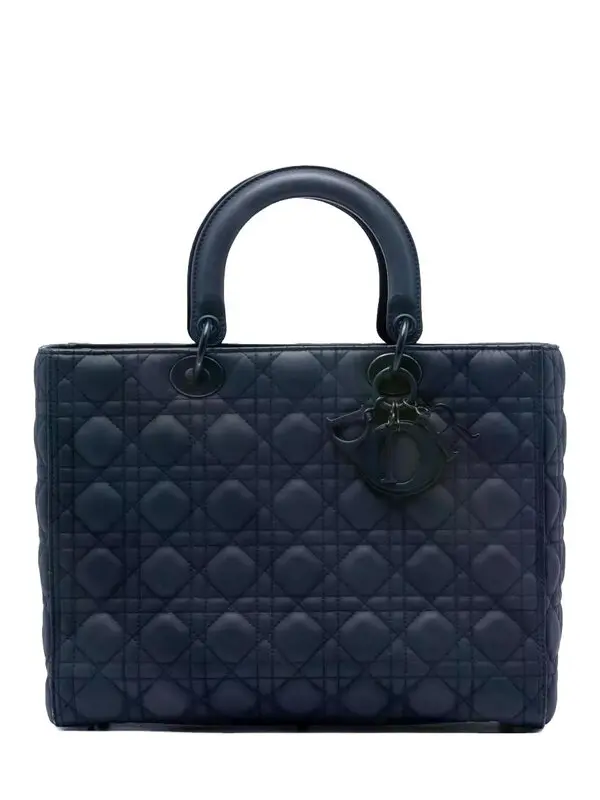 Dior Large Lady Satchel - Blue
