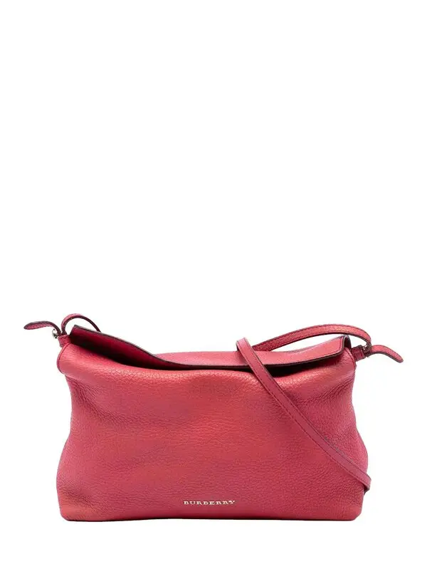 Burberry Grained Calfskin Leah Crossbody Bag - Pink
