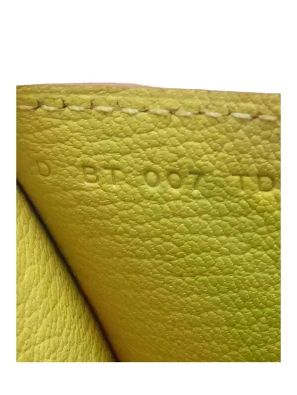 Hermès Evergrain Clic H 21 Crossbody Bag - Yellow